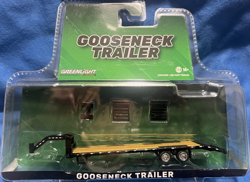 Greenlight Gooseneck Trailer - Mike the die cast guy