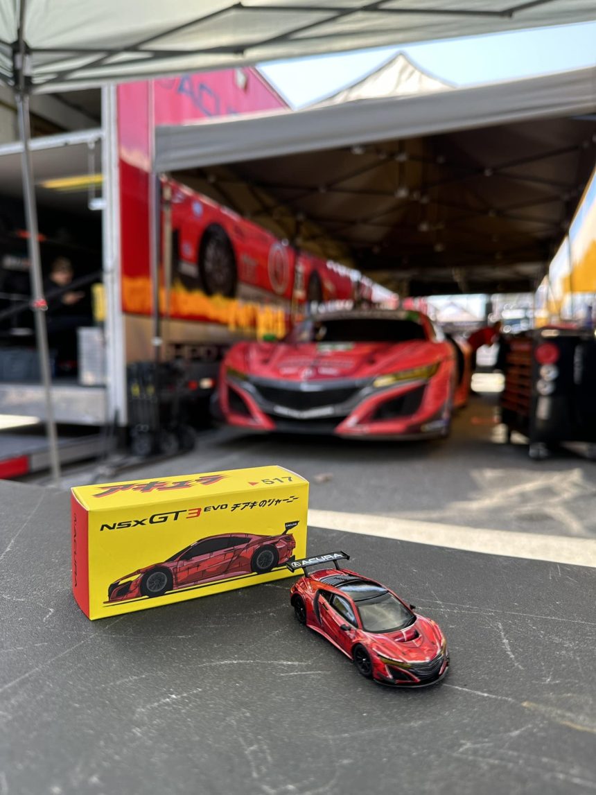 Mini GT Acura NSX GT3 EVO22 - Anime Series Chiaki's Journey Edition ...