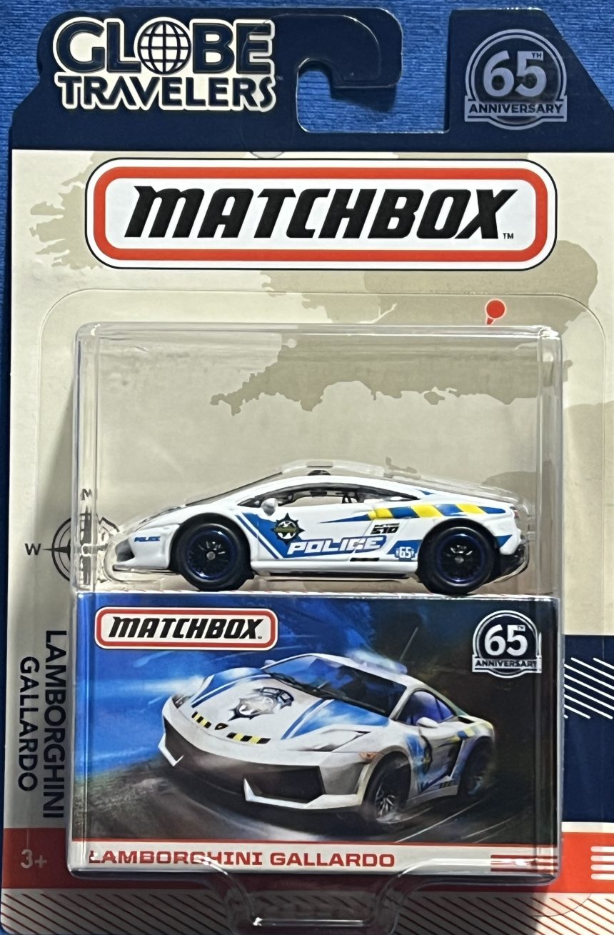 Matchbox™ GLOBE TRAVELERS FHY86-4810 - LAMBORGHINI GALLARDO - Police ...