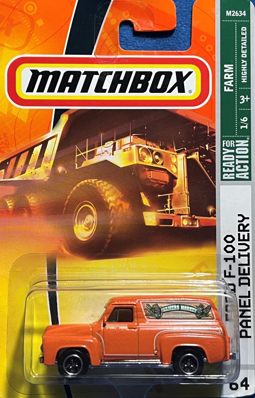 Matchbox™ Ready for Action FARM - Ford F-100 Panel Delivery 64 of 100 ...