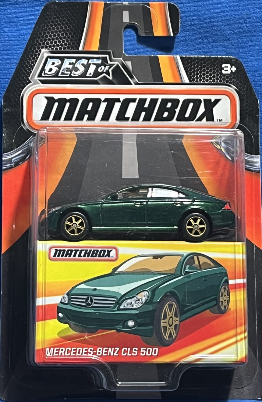 Best of Matchbox™ FGY89-4B10 Series 2 - Mercedes-Benz CLS 500 - Green ...