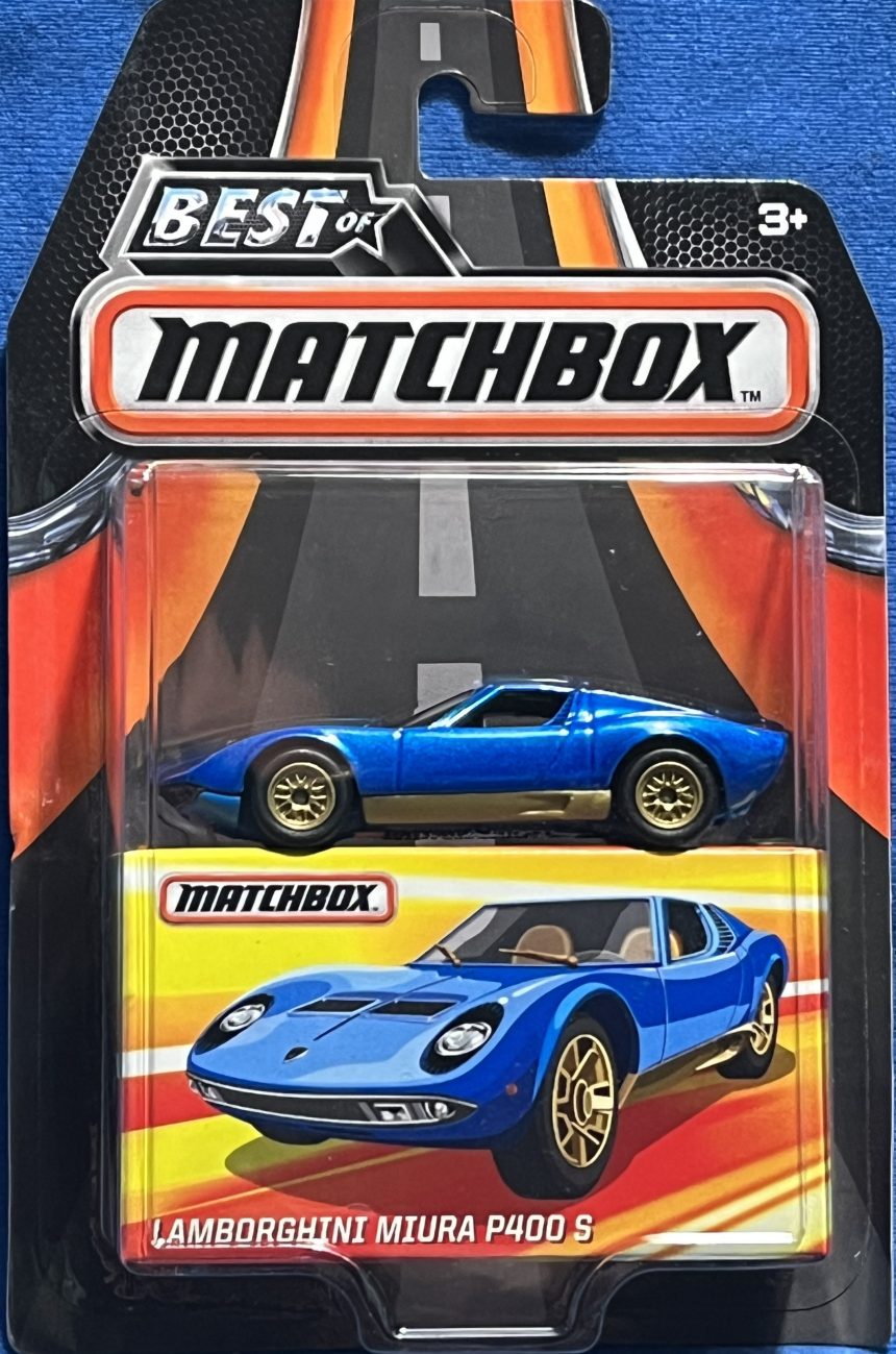 Best of Matchbox™ FGY89-4B10 Series 2 - Lamborghini Miura P400 S - Blue ...