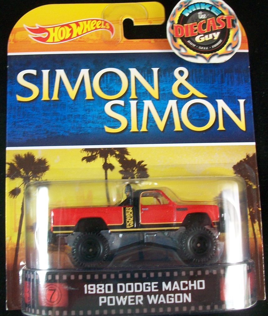 Hot Wheels Retro Entertainment 2013 - Simon & Simon - 1980 Dodge Macho ...
